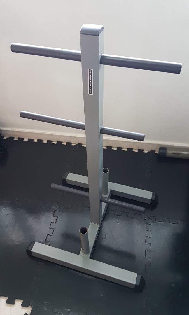 Weights and Bar Holder (weights & bars not included). Asking price ...