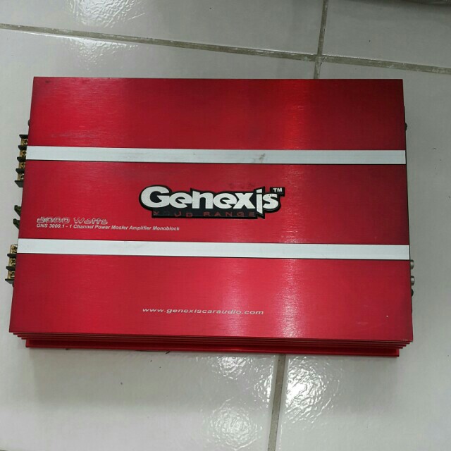 Amplifier Monoblock with 12' woofer, Auto Accessories on Carousell