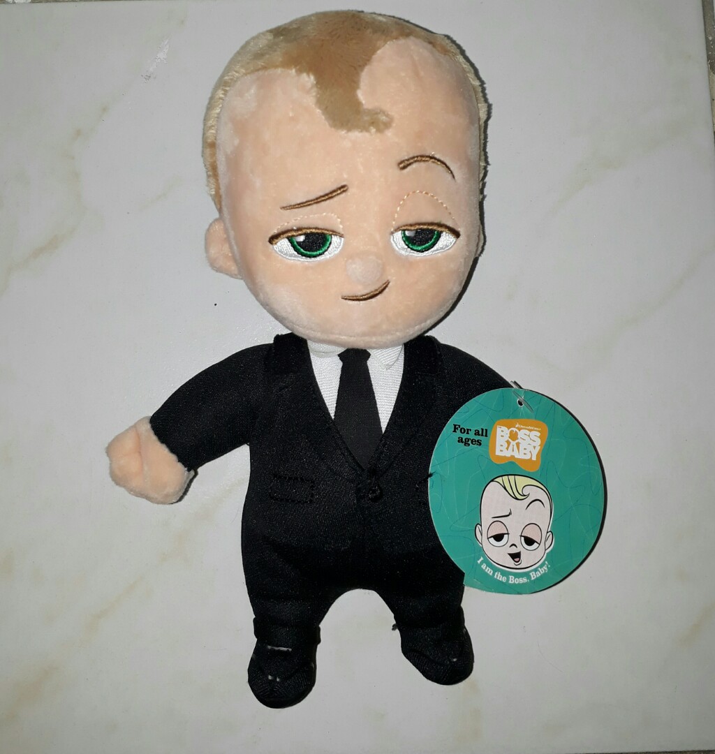 Boss Baby 7 in Plush Toy, Babies & Kids, Infant Playtime on Carousell