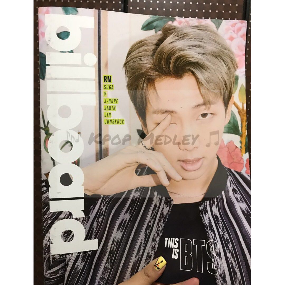 BTS Billboard Magazine - Jungkook and Jin, Hobbies & Toys, Memorabilia ...
