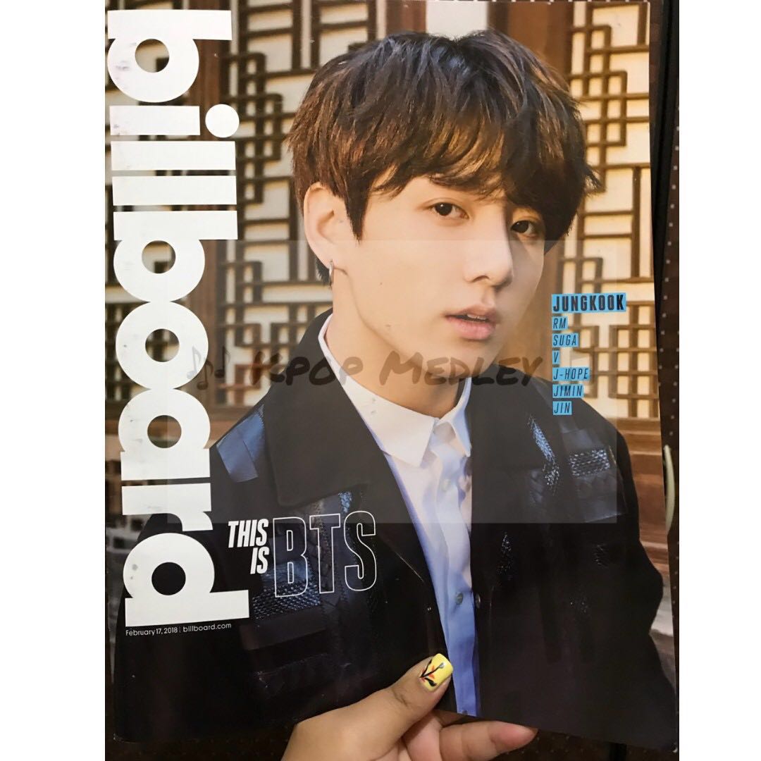 BTS Billboard Magazine - Jungkook and Jin, Hobbies & Toys, Memorabilia & Collectibles, K-Wave on ...