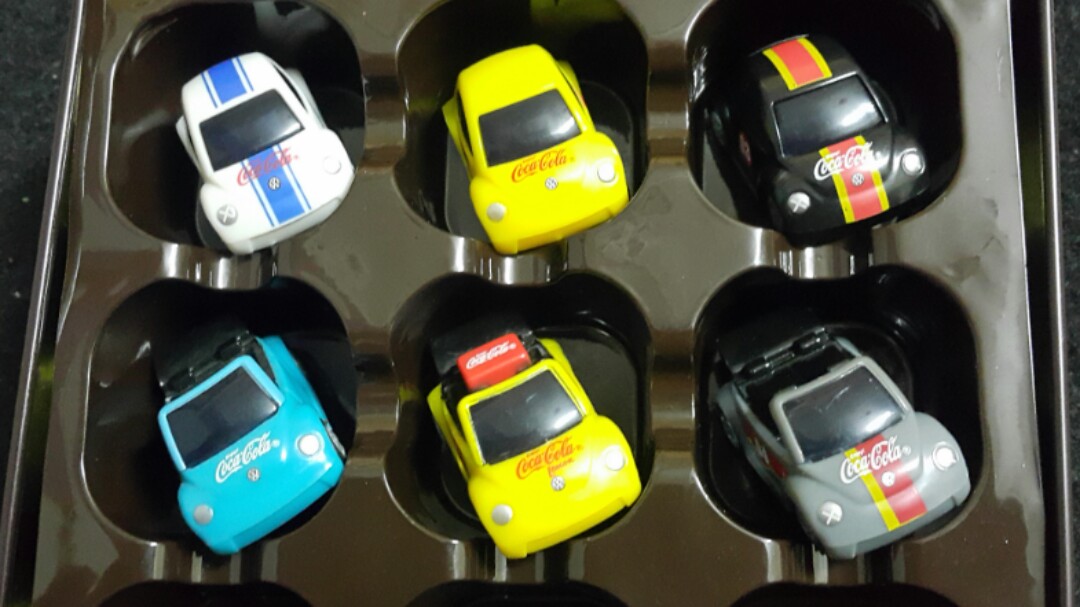 COCA-COLA VW BEETLE MINI CAR, Hobbies & Toys, Collectibles ...