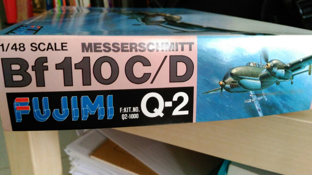 Fujimi 1:48 Messerschmitt Bf 110 C/D Model Kit., Hobbies & Toys, Toys ...