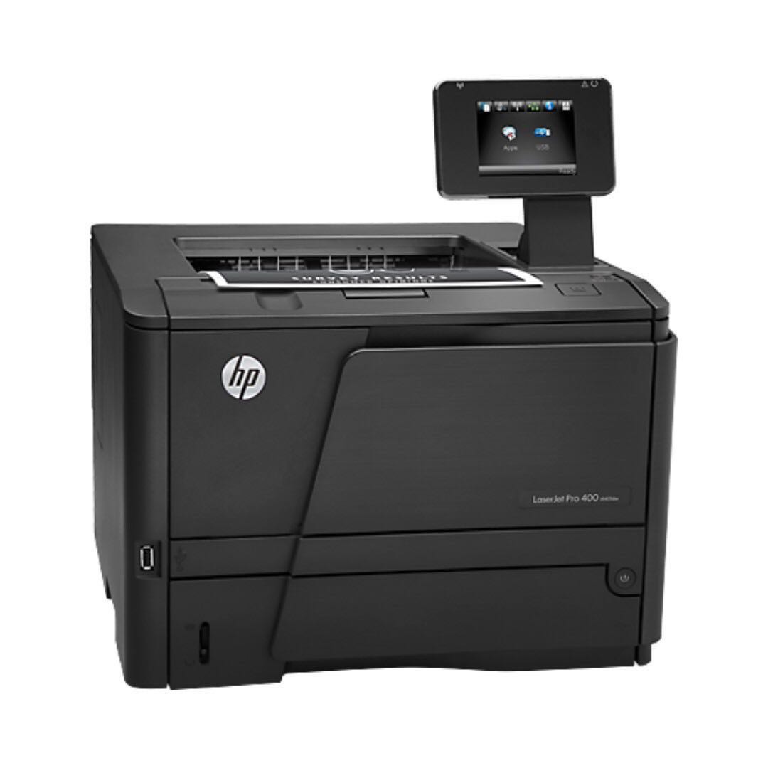 HP LaserJet Pro 400 Printer (M401dw), Computers & Tech, Printers ...