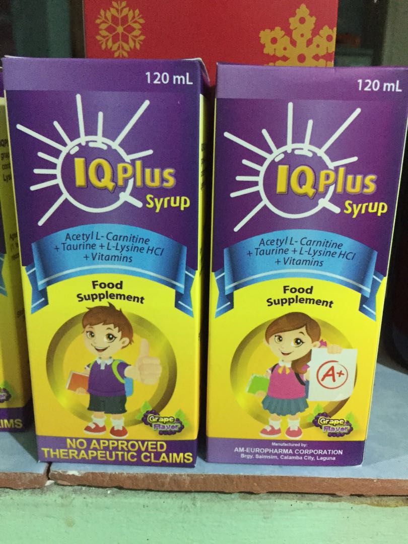IQ Plus Syrup Food Supplement, Babies & Kids, Nursing & Feeding ...