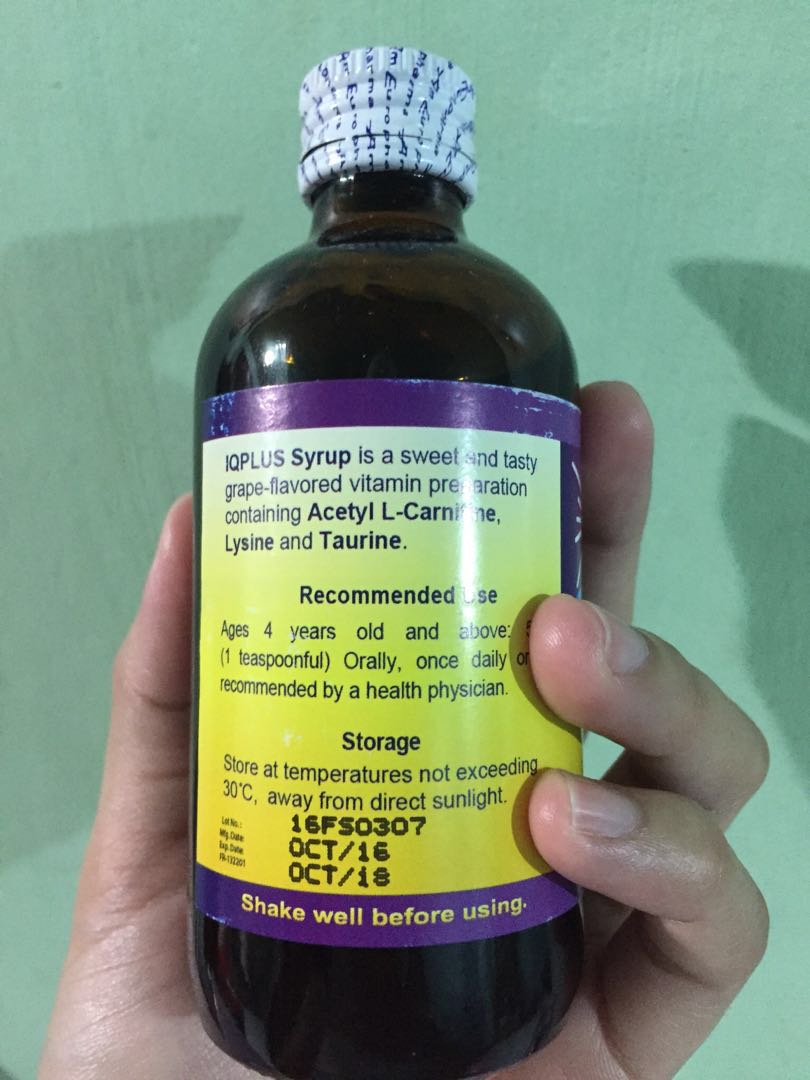 IQ Plus Syrup Food Supplement, Babies & Kids, Nursing & Feeding ...