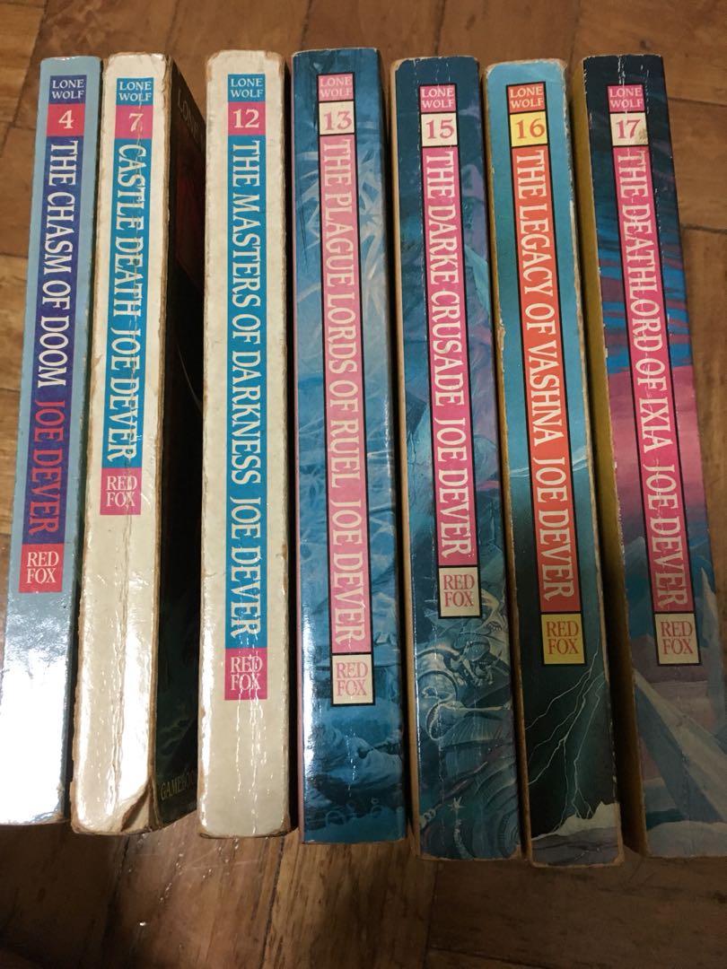 Lone Wolf series (Kai, Magnakai & Grandmaster), Hobbies & Toys, Books ...