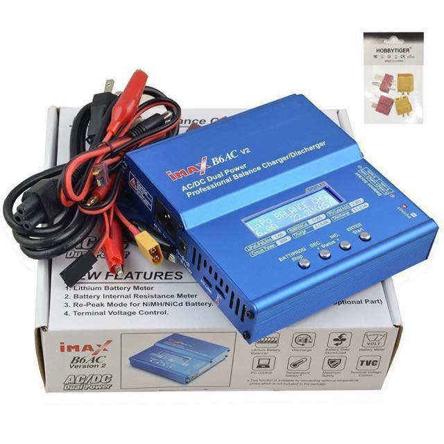 MAX B6AC Version 2 Digital LiPo LiIon LiFe NiMH NiCd 2S 3S 4S 5S 6S RC ...