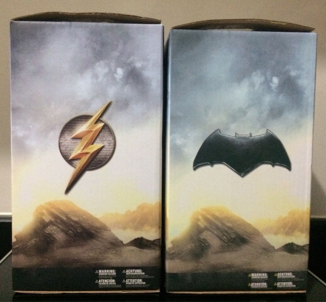(MIB) Justice League 1/10 Scale PrePainted Figure - THE FLASH & BATMAN ...