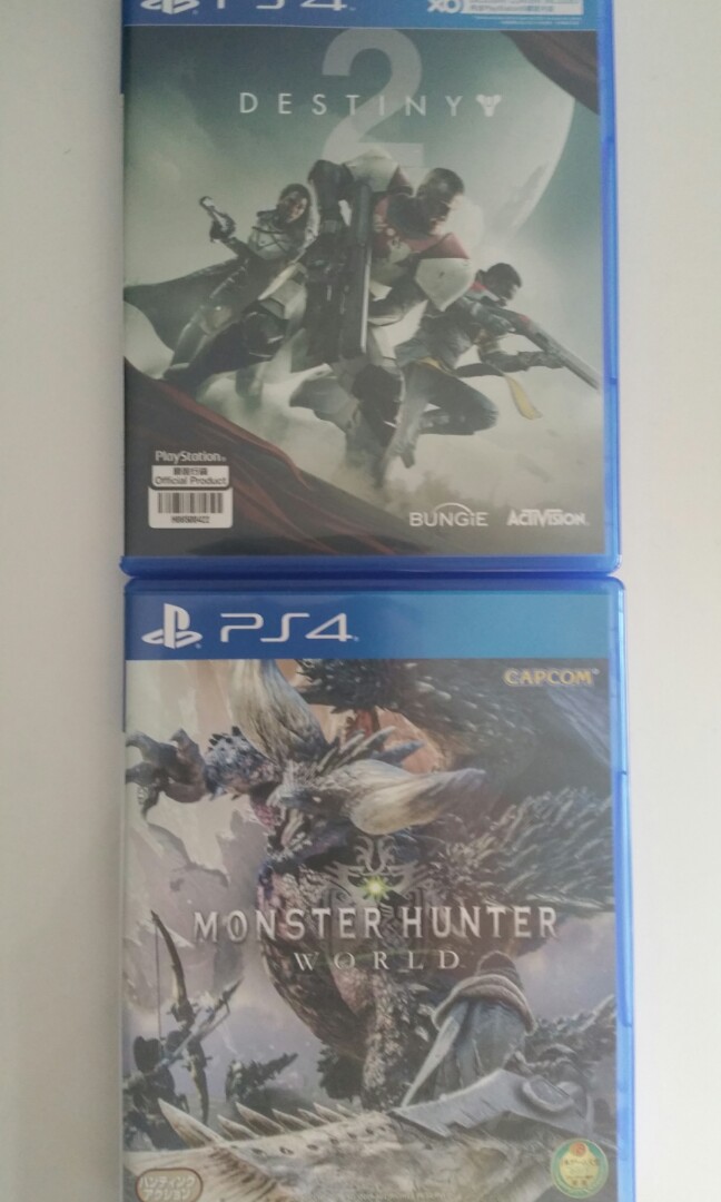 Monster Hunter World & Destiny 2, Video Gaming, Video Games ...