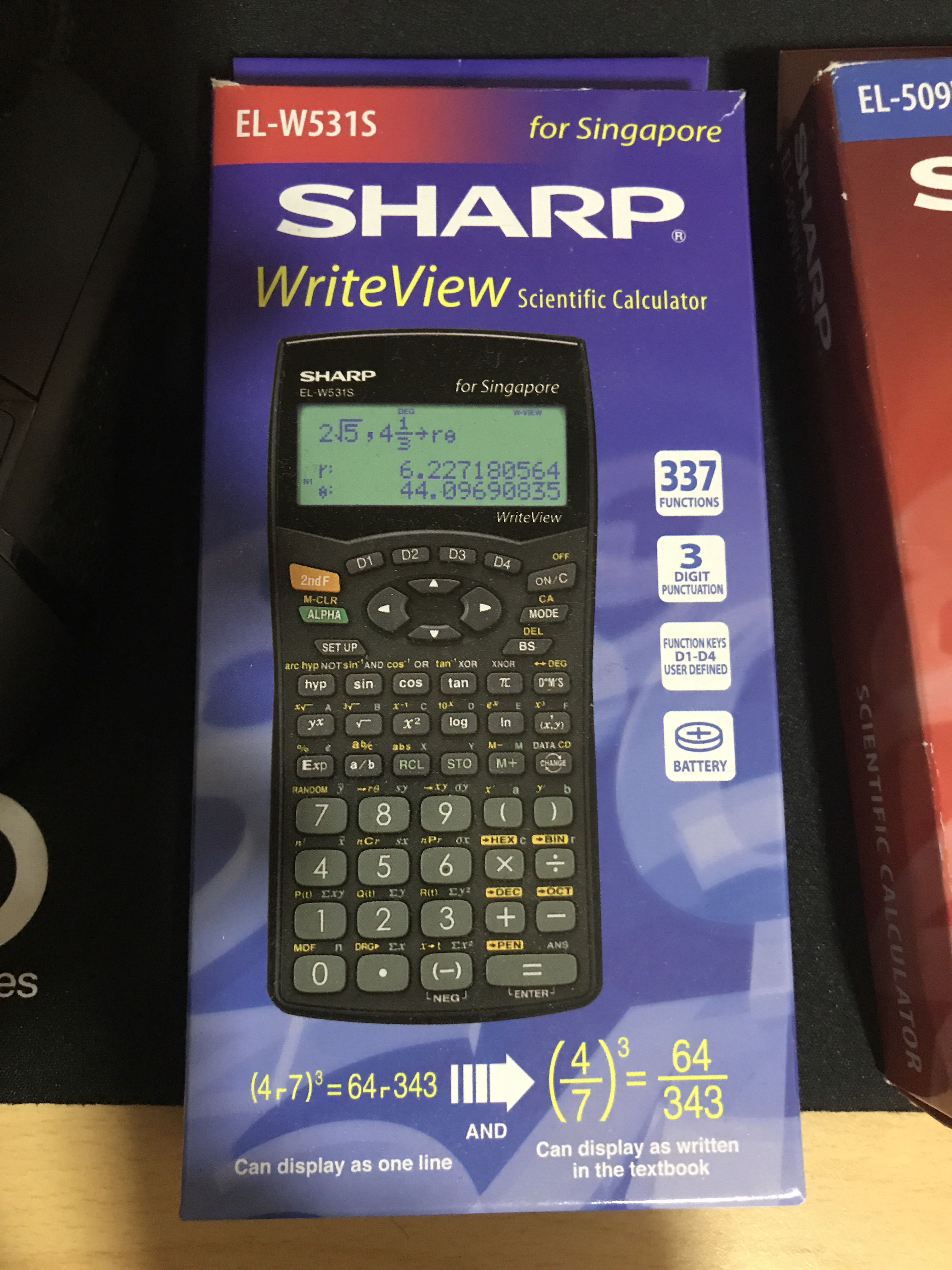 [NEW] Sharp calculators, Hobbies & Toys, Books & Magazines, Assessment ...