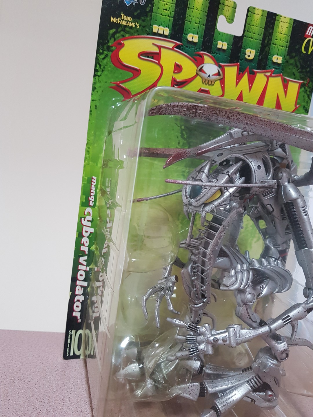 Spawn - Series 10 - Manga Cyber Violator, Hobbies & Toys, Toys & Games ...