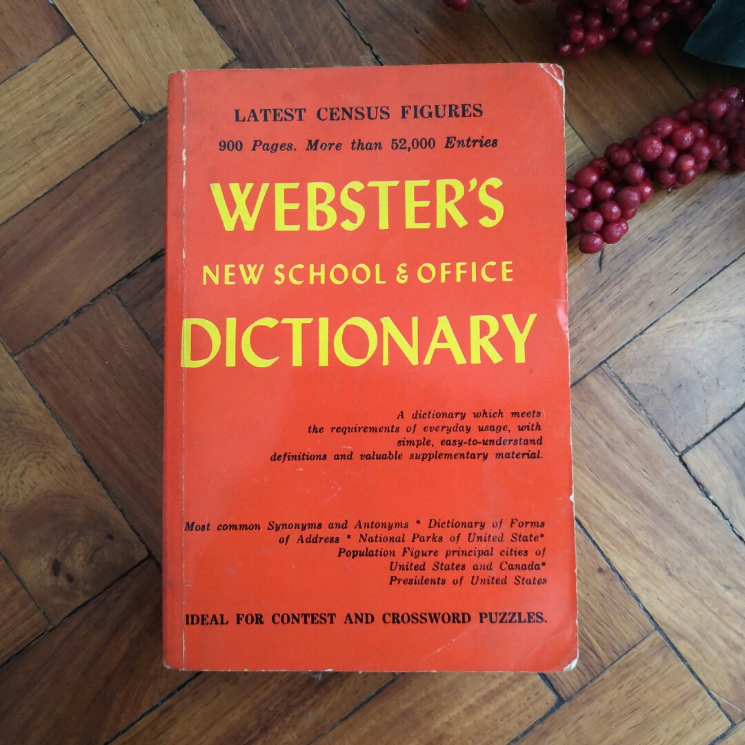 Webster's New School & Office Dictionary, Hobbies & Toys, Books ...