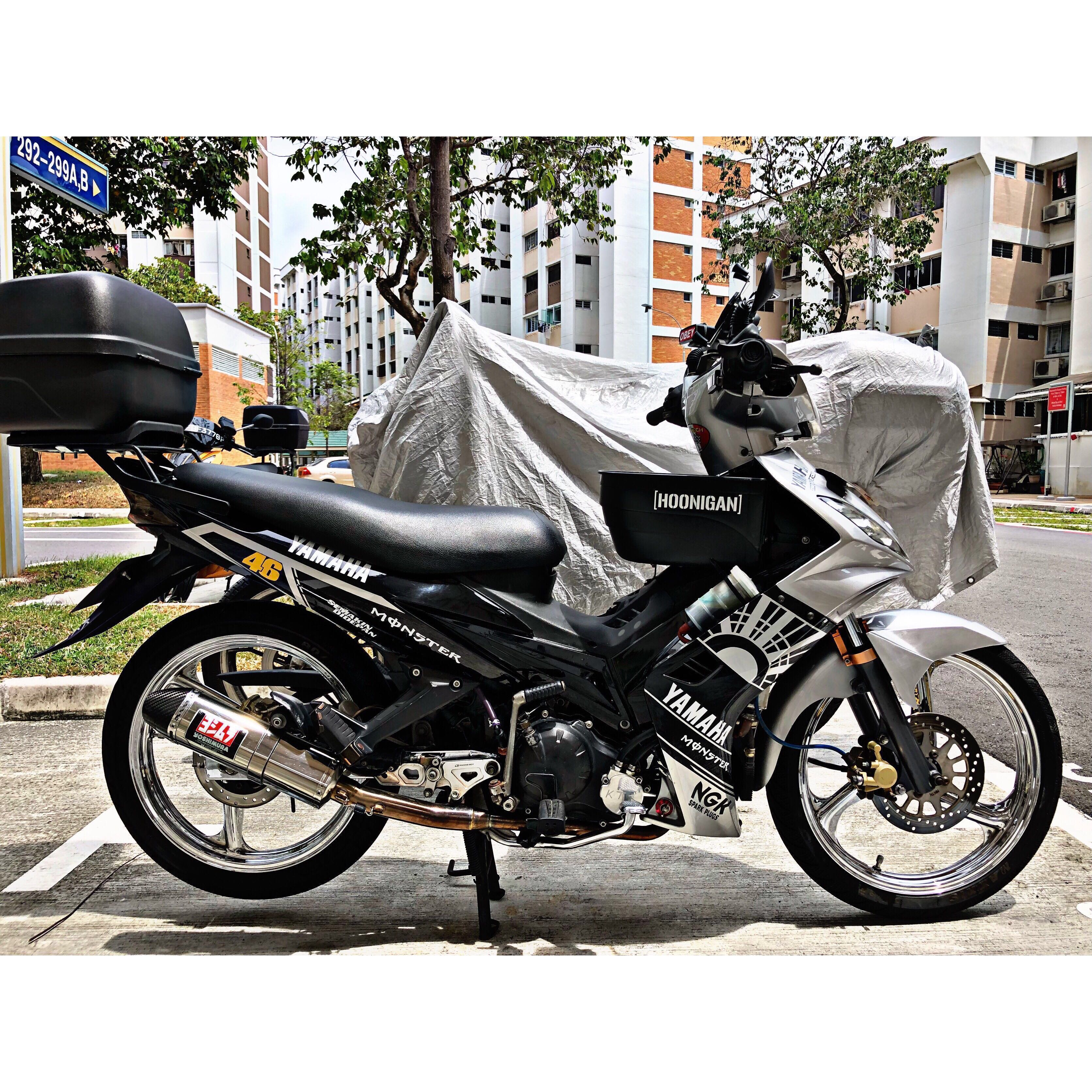 Yamaha Spark 135, Motorcycles, Motorcycles for Sale, Class 2B on Carousell