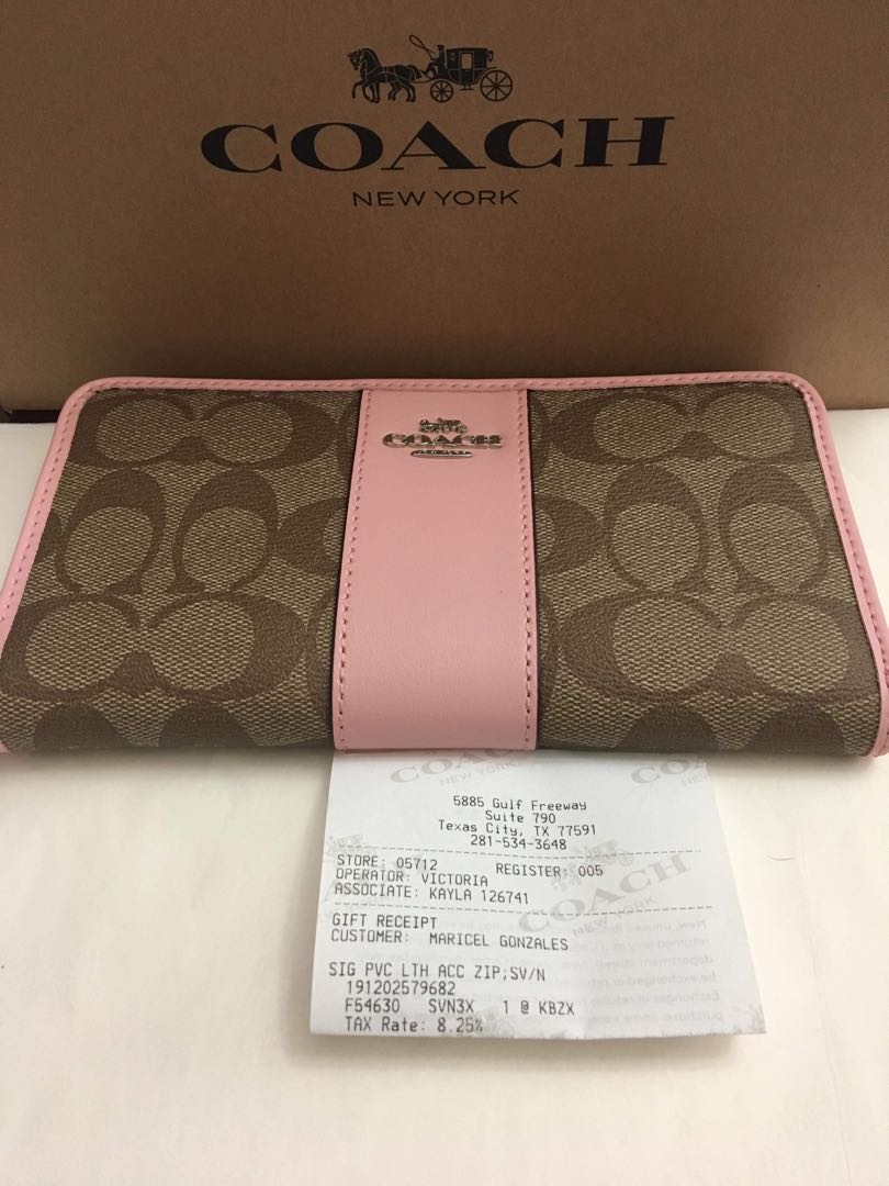Coach Long Wallet, Women's Fashion, Bags & Wallets, Purses & Pouches on ...