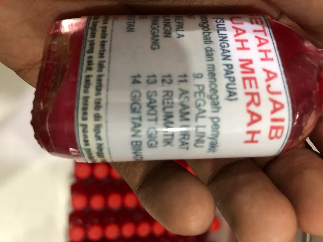 Getah kayu buah merah, Health & Nutrition, Health Supplements, Sports ...