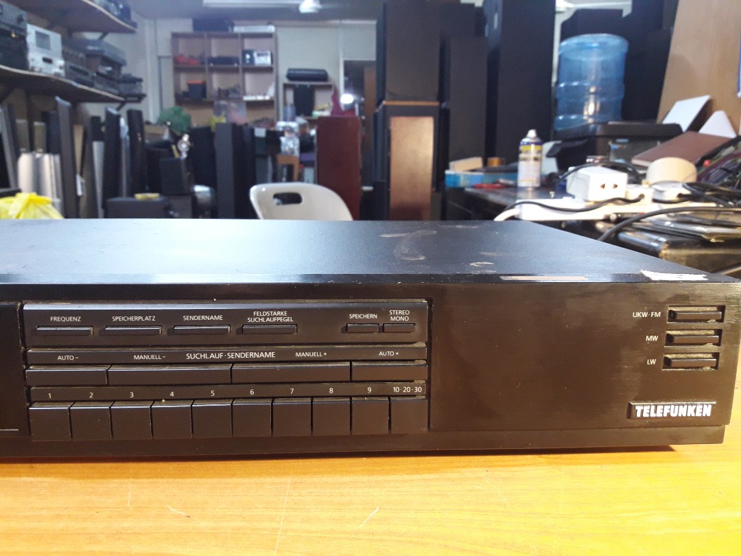 Ku telefunken tuner hi end, Audio, Portable Music Players on Carousell