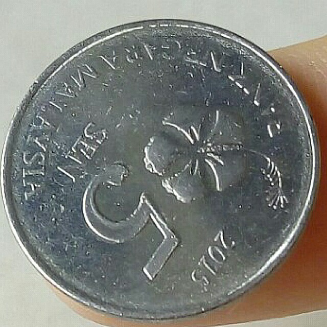 Malaysia Extra Die 5 Sen 2015 free postage, Hobbies & Toys ...