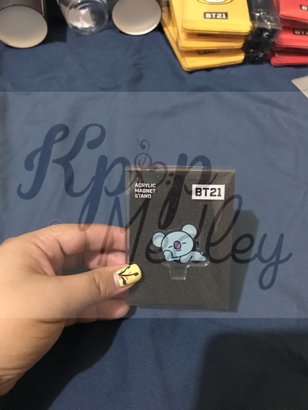 Monopoly BT21 Acrylic Magnet Stand - Koya, Hobbies & Toys, Memorabilia ...