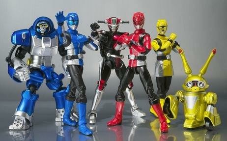 SHF Go Buster Set/Power Ranger Beast Morpher, Toys & Games, Bricks ...