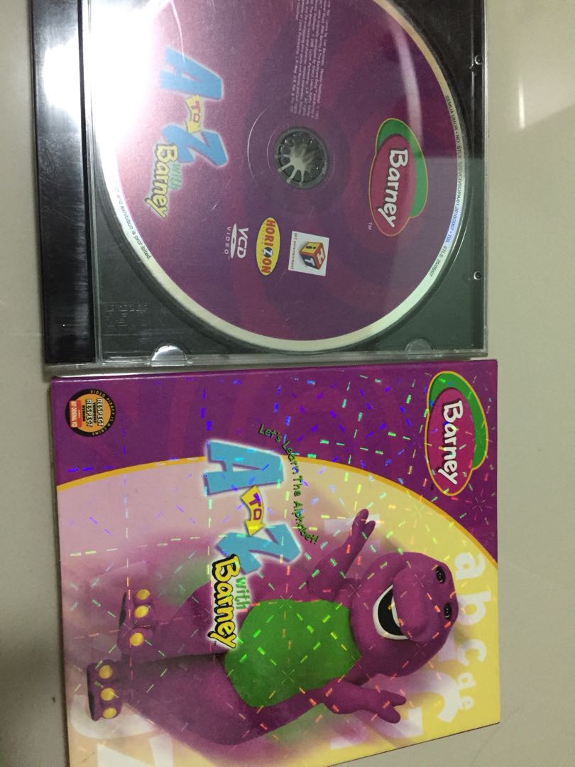 VCD Barney Ori, Musik & Media, CD, DVD & Lainnya di Carousell