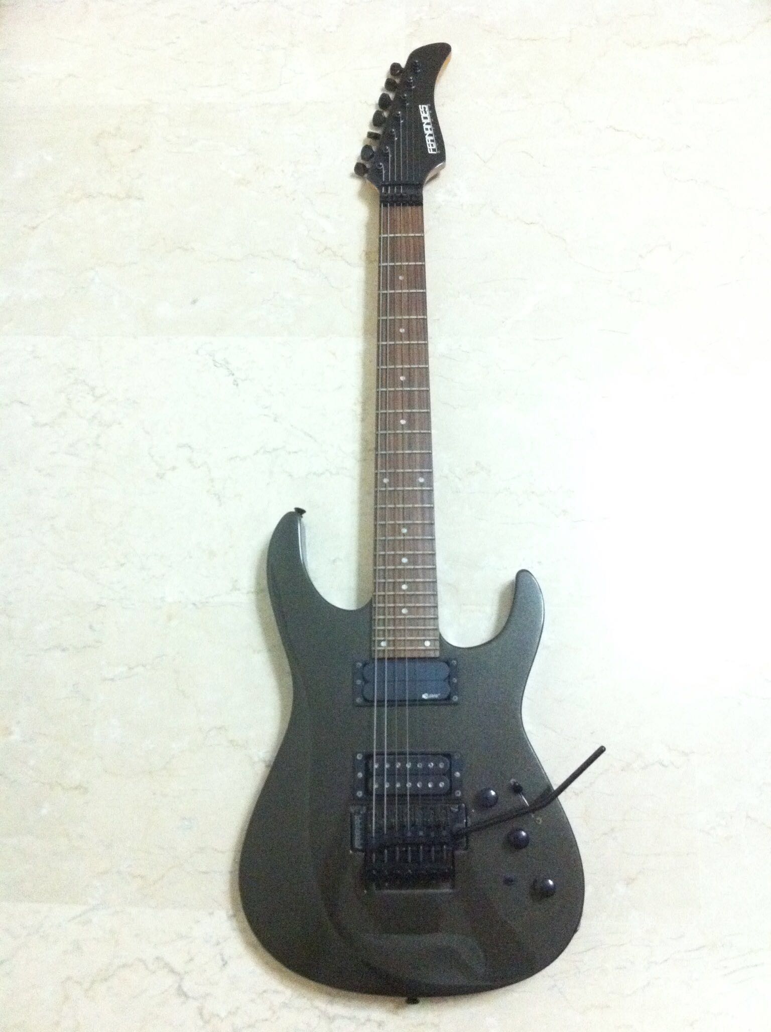 7-String Fernandes Revolver Pro 7 Electric Guitar, Hobbies & Toys ...