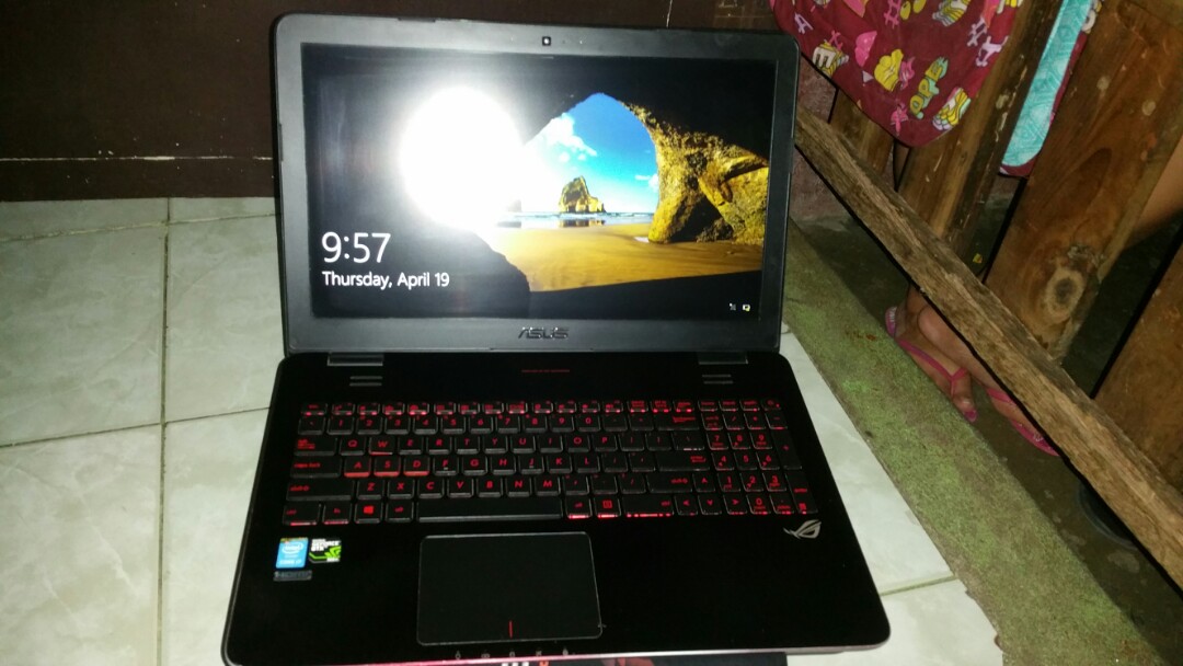 ASUS ROG G551JW gaming laptop core i7 4720HQ 16gb ram 1tb hdd 4gb vram ...