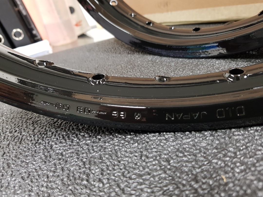 DID Japan rims, Motorcycles, Motorcycle Accessories on Carousell
