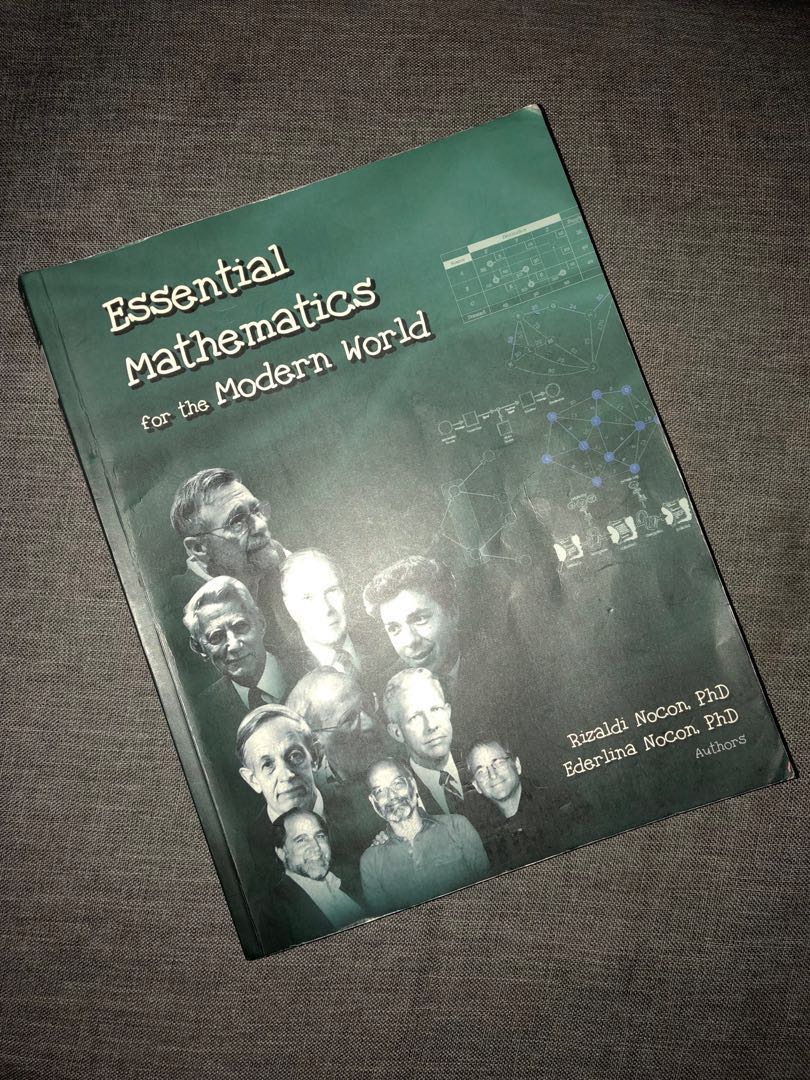 Essential Mathematics for the Modern World by Nocon, Hobbies & Toys ...
