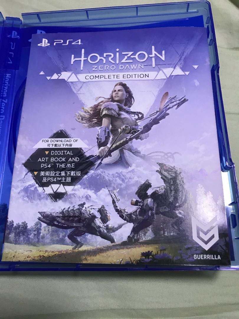 Horizon Zero Dawn PS4 Complete edition, Video Gaming, Video Games ...