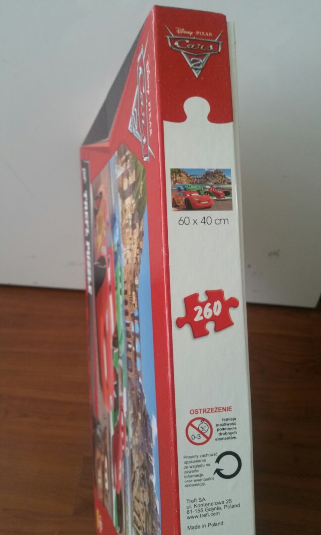 Jigsaw puzzle - Lightning McQueen, Hobbies & Toys, Toys & Games on ...