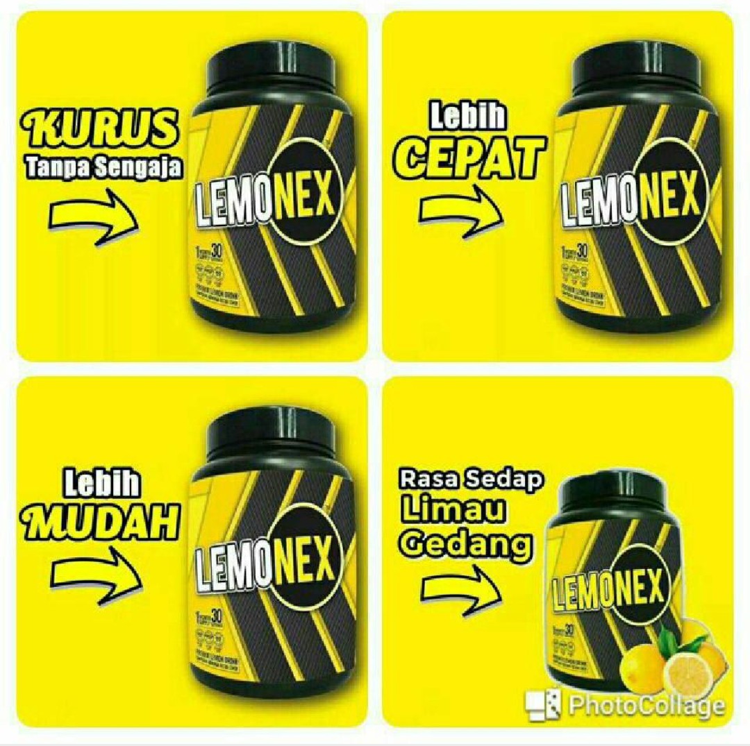 LEMONEX WITH SHAKER (PROMO), Health & Nutrition, Health Supplements ...