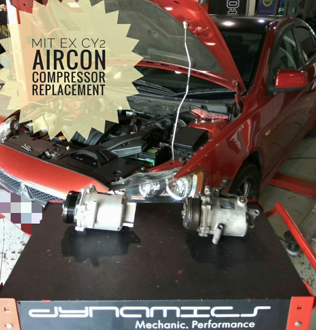 Mitsubishi : AirCon Compressor replacement, Car Accessories ...