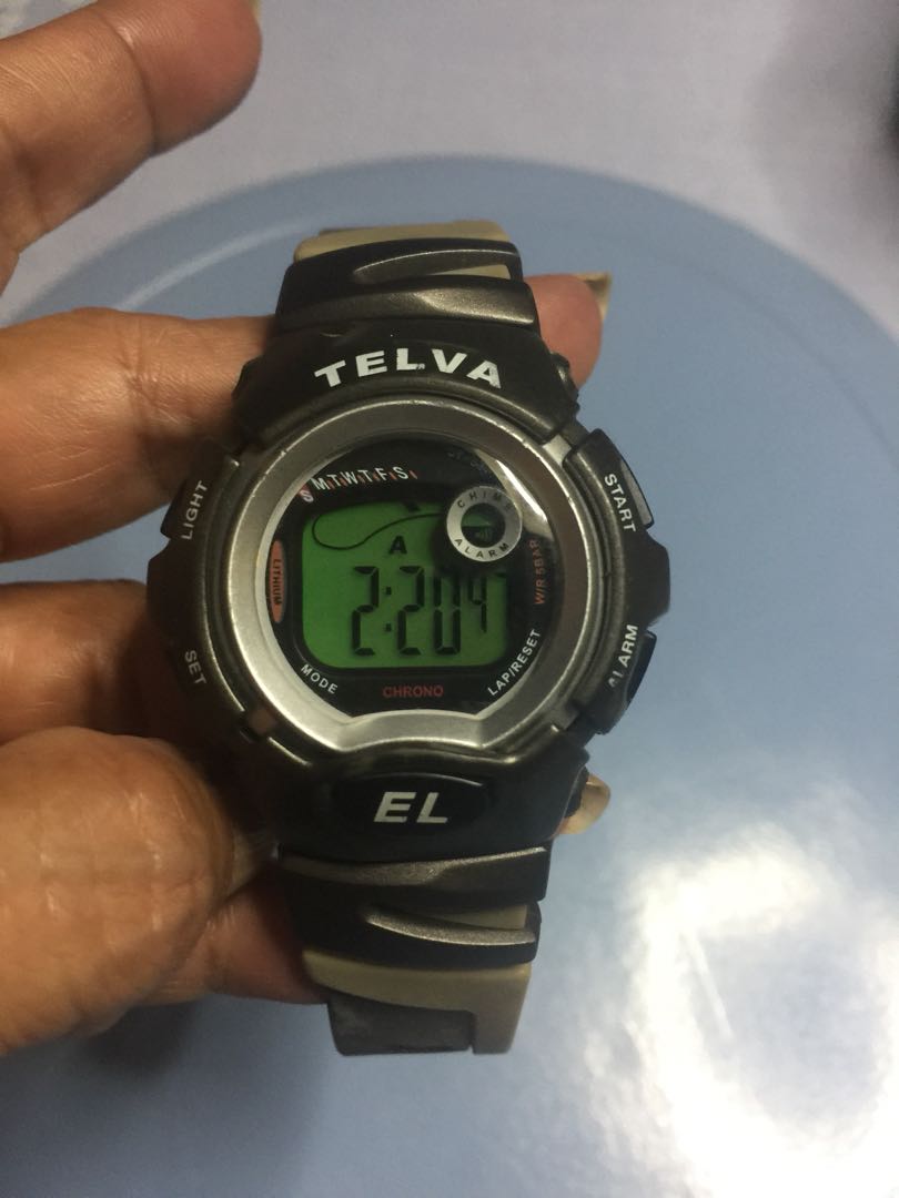 original watch telva from japan, Men's Fashion, Watches & Accessories ...