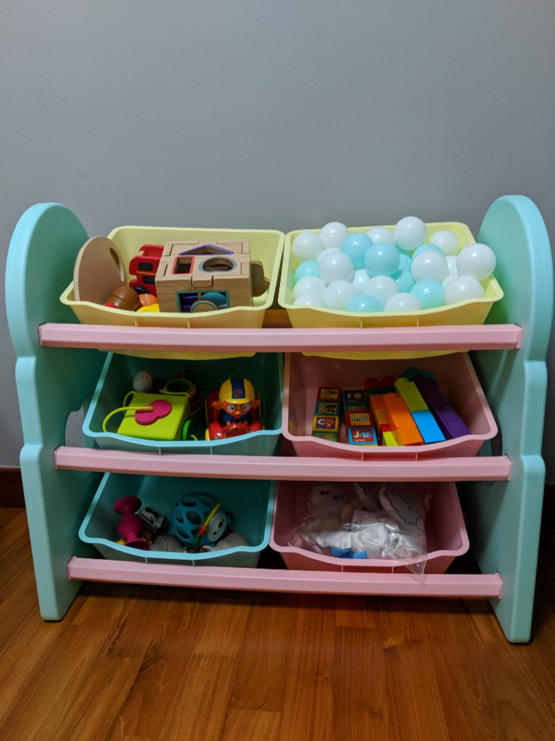 Pretty Toy Rack, Hobbies & Toys, Toys & Games on Carousell
