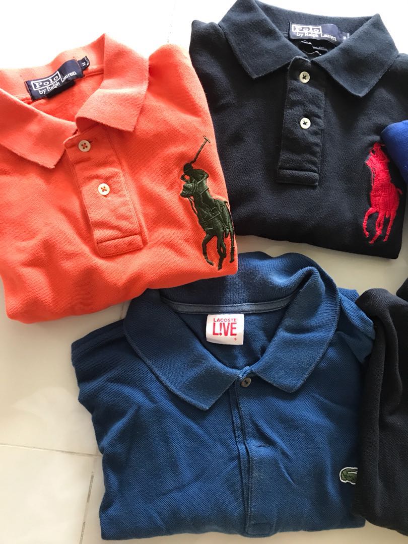 Ralph Lauren , Lacoste , Fred Perry Polo Garage Sale, Men's Fashion ...