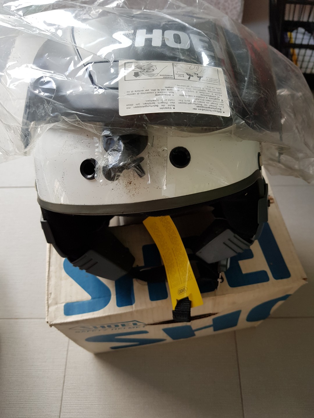 Shoei H1 Robocop, Motorcycles, Motorcycle Accessories on Carousell