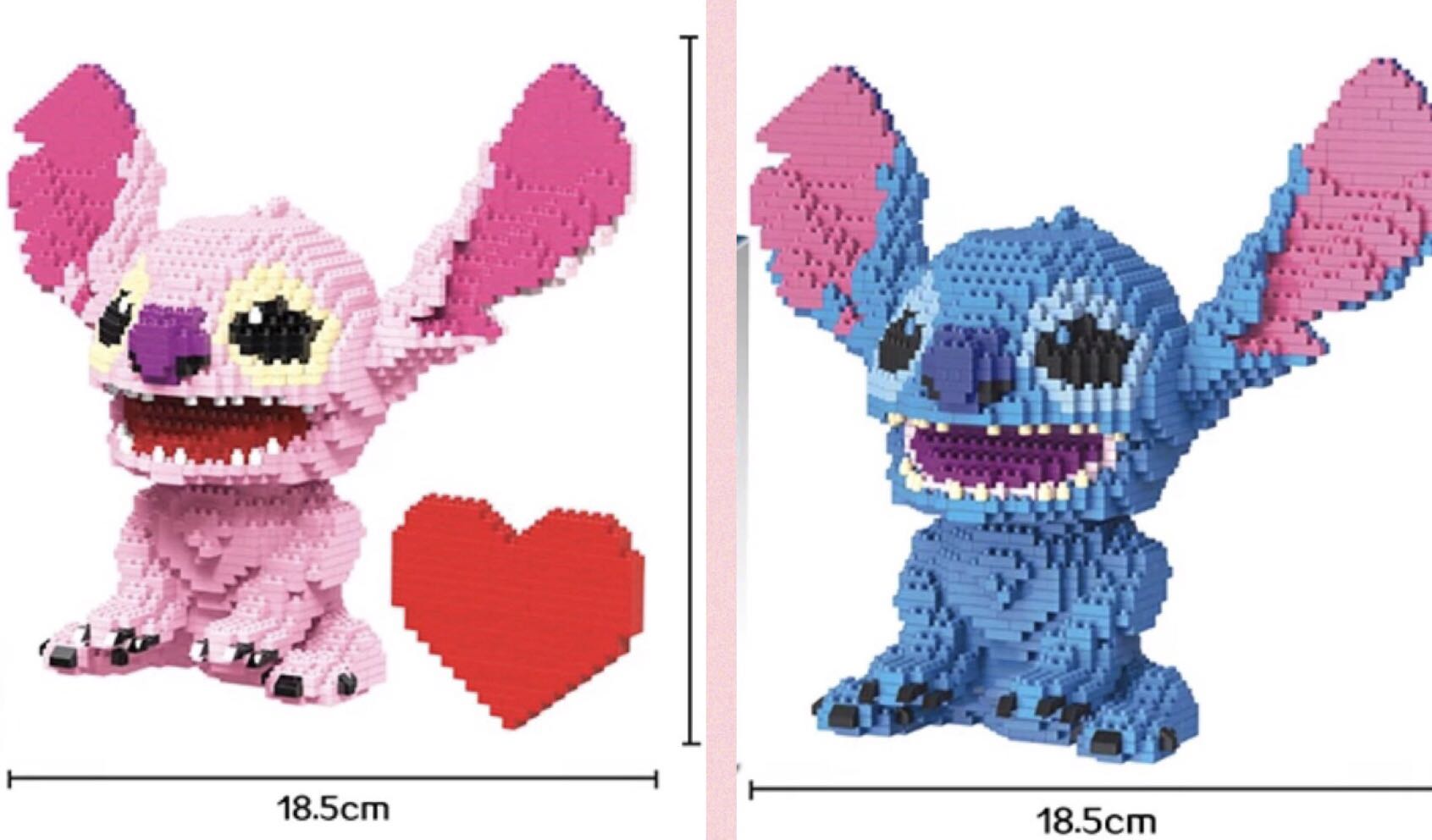 Stitch built up Nanoblock, 興趣及遊戲, 收藏品及紀念品, 明星周邊 - Carousell