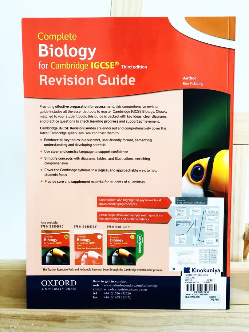 Cambridge IGCSE Biology Revision Guide, Hobbies & Toys, Books ...