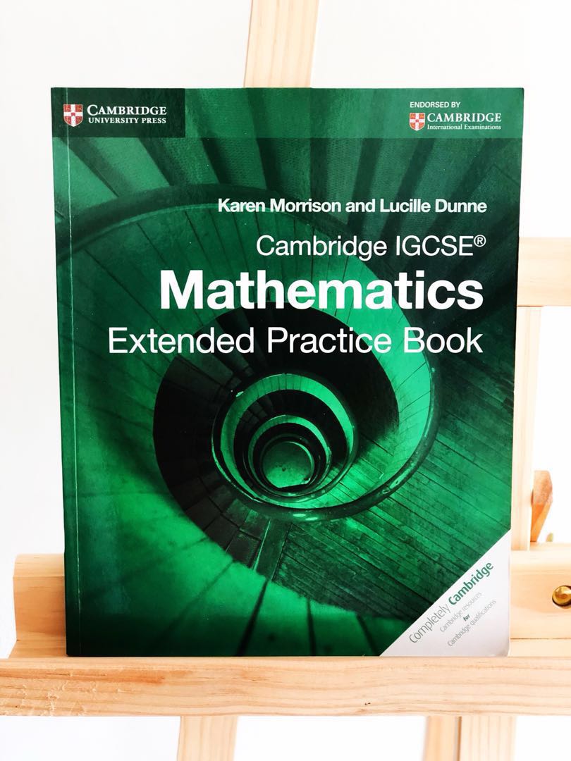 Cambridge IGCSE Math Extended Practice Book, Hobbies & Toys, Books ...