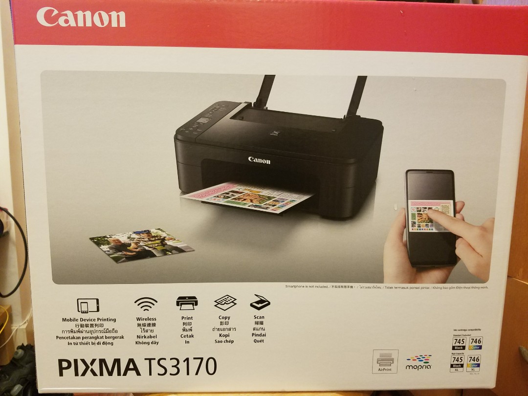 Canon PIXMA TS 3170 打印機 printer, 電腦＆科技, 打印機及影印機 - Carousell