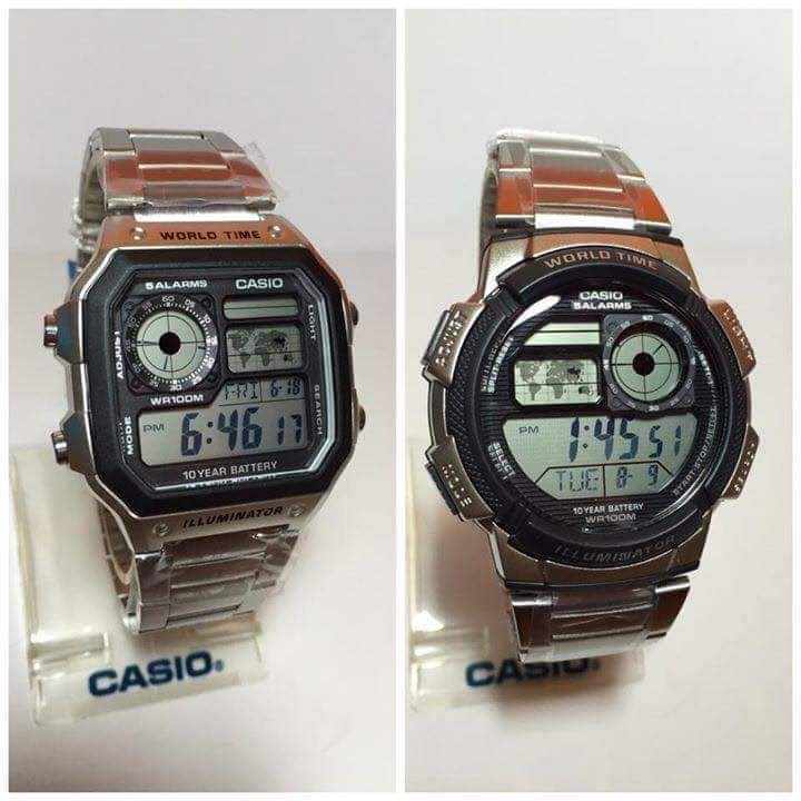 Casio Digital Silver watch, Women's Fashion, Dresses & Sets ...