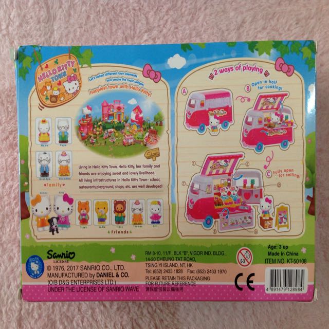 Hello Kitty Snack Camper Van, Bayi & Anak, Mainan & Baby Walker di ...