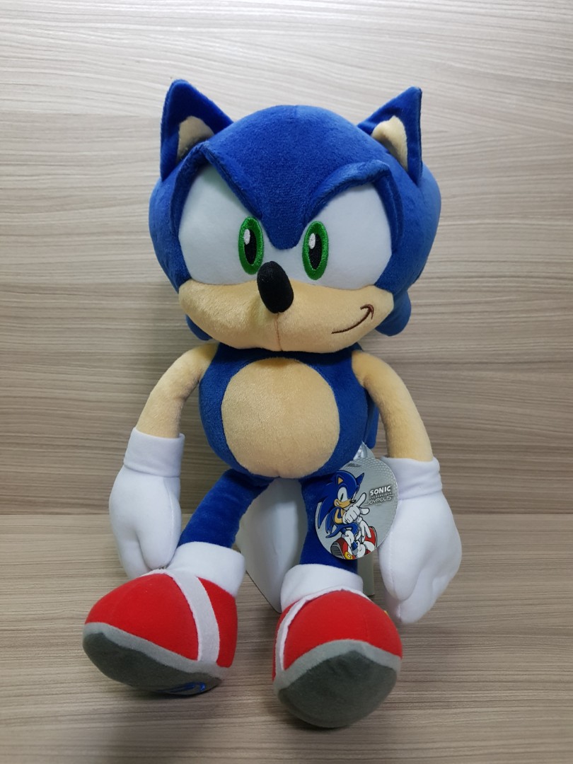 Joypolis Limited Sonic The Hedgehog Plushie, Hobbies & Toys, Toys ...