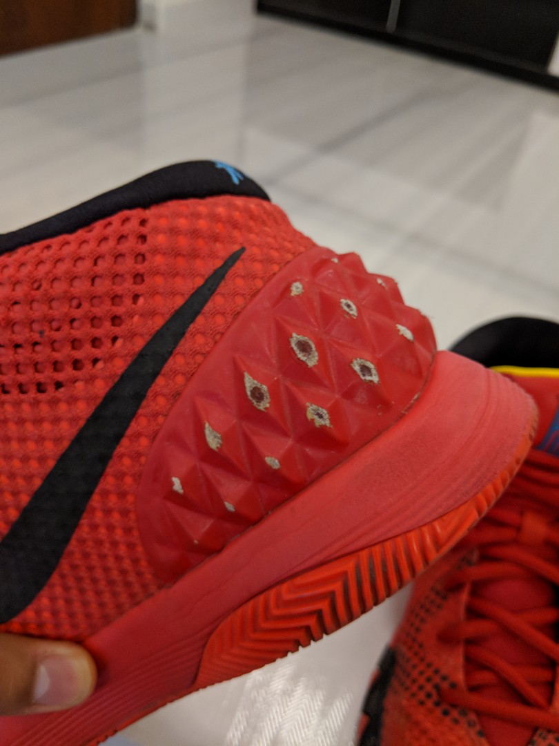 Kyrie 1s Deceptive Red, Men's Fashion, Footwear, Sneakers on Carousell