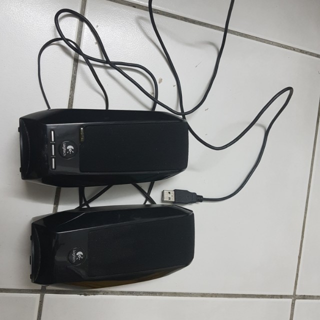 Logitech Stereo Speaker Audio Soundbars Speakers Amplifiers On