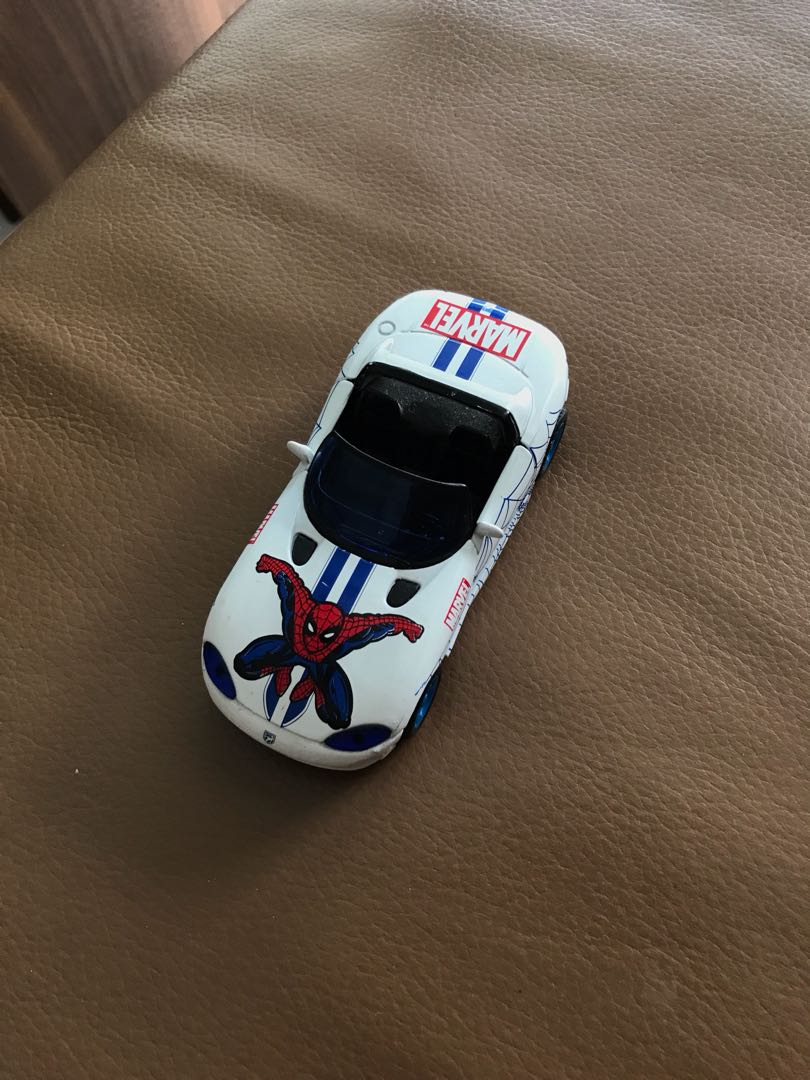 Marvel Spider-man Dodge Viper, Hobbies & Toys, Toys & Games on Carousell