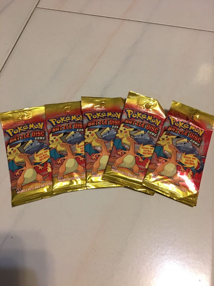 Pokemon battle disc game, Hobbies & Toys, Toys & Games on Carousell