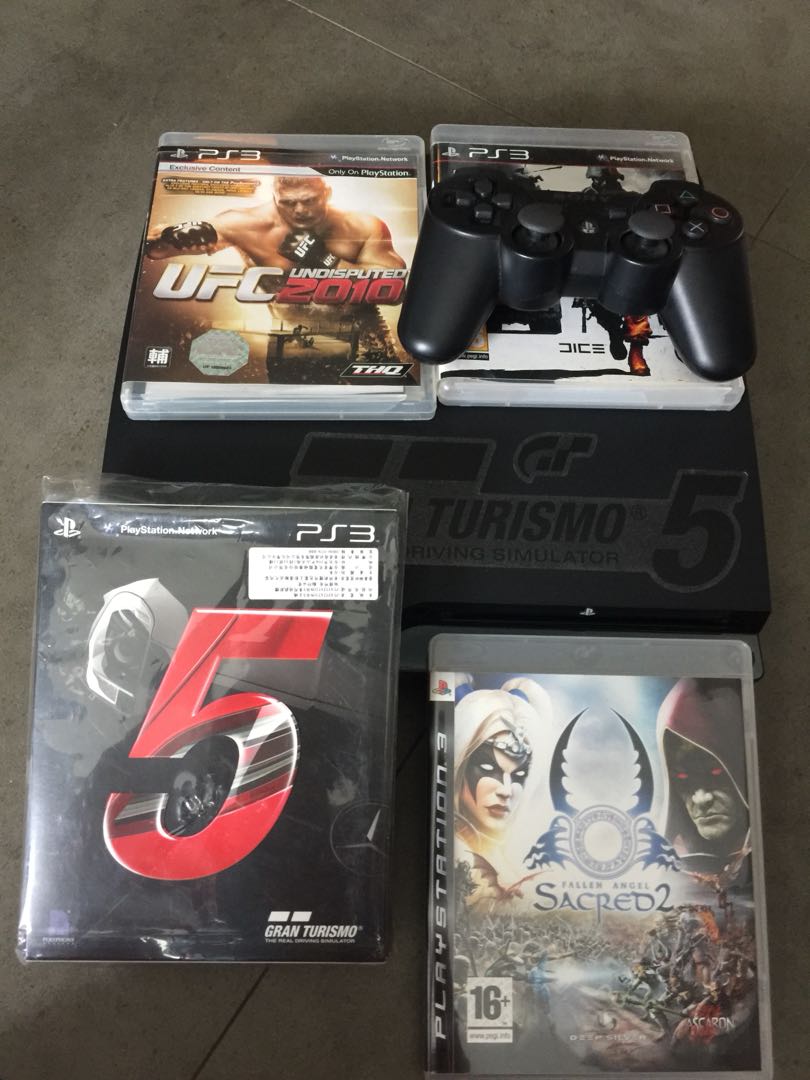 PS3 with Games, Video Gaming, Video Game Consoles, PlayStation on Carousell