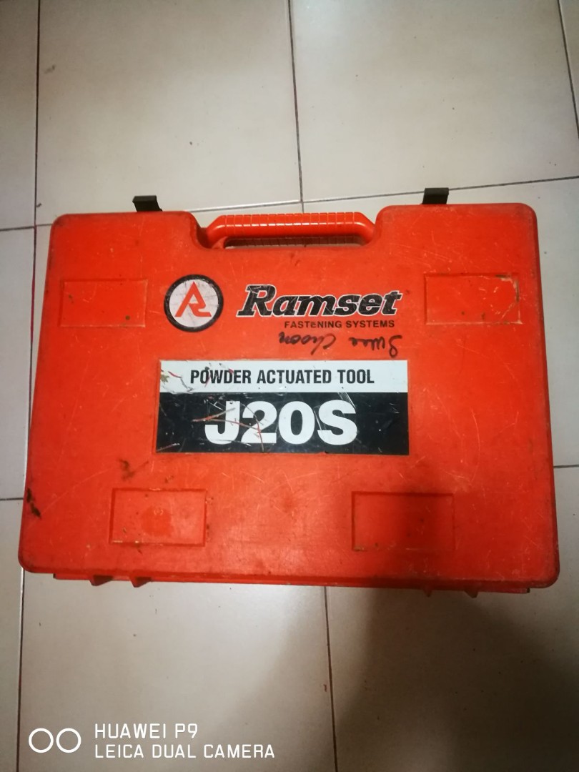 Ramset J20S Powder Actuated Fastening Tool, Everything Else on Carousell